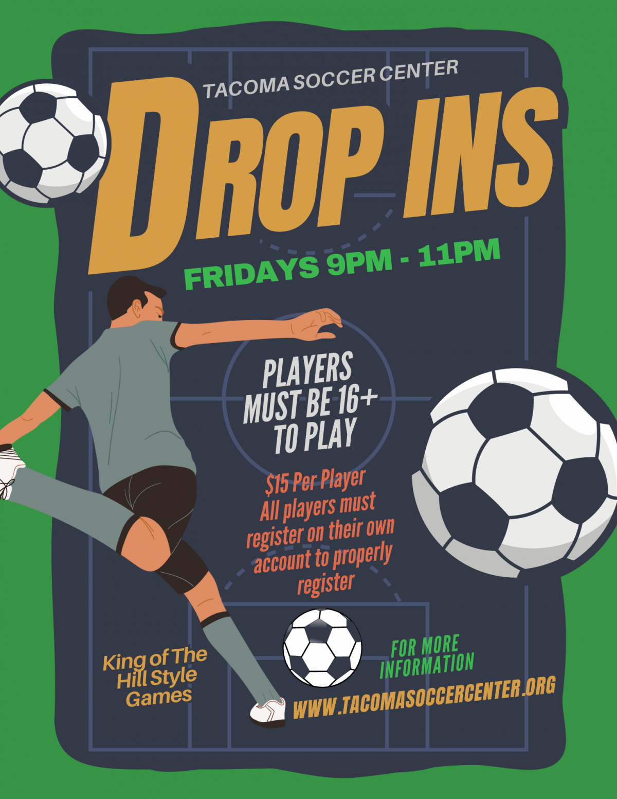 Tacoma Soccer Center - Arena Soccer